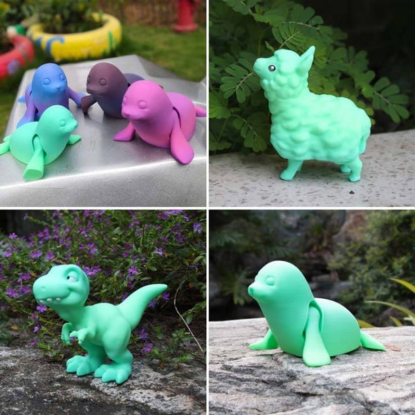 iSANMATE PLA + Matte Gradient - Blue + Green– Ultimate 3D Printing Store