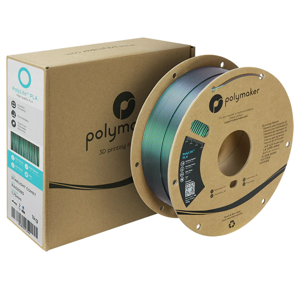 Polymaker PolyLite Starlight PLA - Starlight Comet– Ultimate 3D ...
