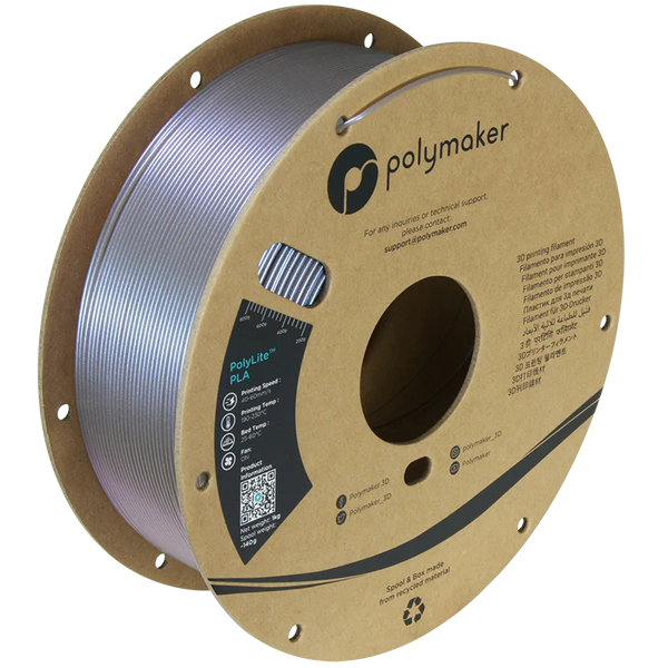 Polymaker PolyLite Starlight PLA - Starlight Mercury– Ultimate 3D ...