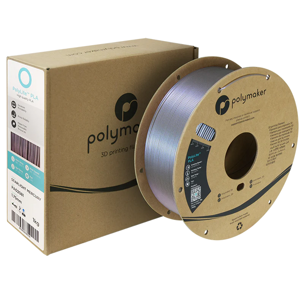 Polymaker PolyLite Starlight PLA - Starlight Mercury– Ultimate 3D ...