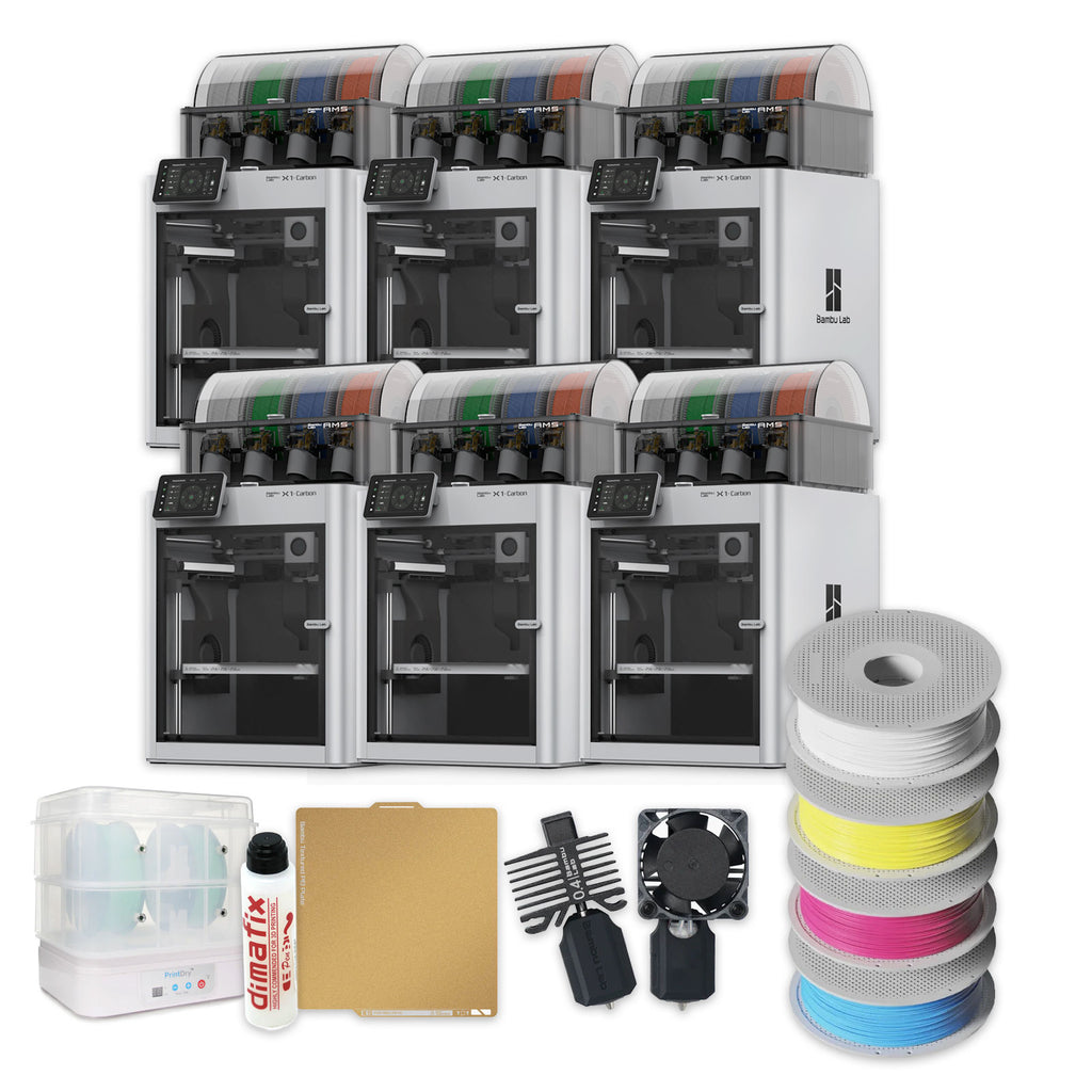 Bambu Lab X1-Carbon Combo Print Farm Bundle– Ultimate 3D Printing Store