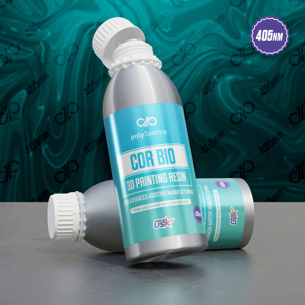 polySpectra COR Bio Photopolymer Resin for 405nm DLP & LCD 3D Printers ...