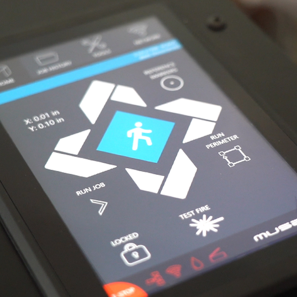 Muse Titan 48x24 Desktop CO2 Laser - 75/90/100W– Ultimate 3D Printing Store