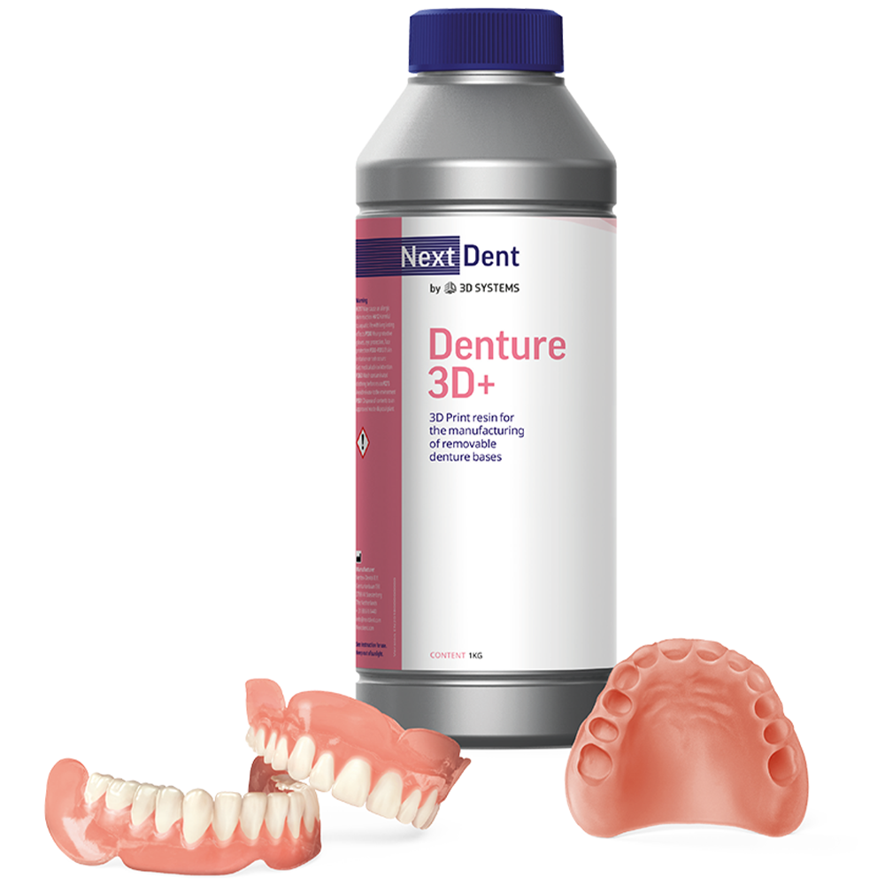 NextDent Denture 3D+ Resin - Classic Pink– Ultimate 3D Printing Store