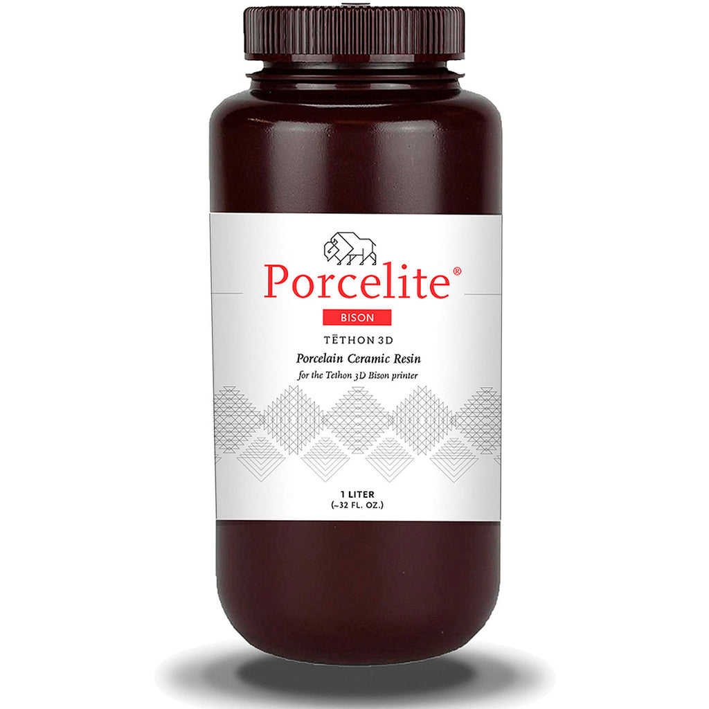 Tethon 3D - Porcelite® Ceramic Resin– Ultimate 3D Printing Store