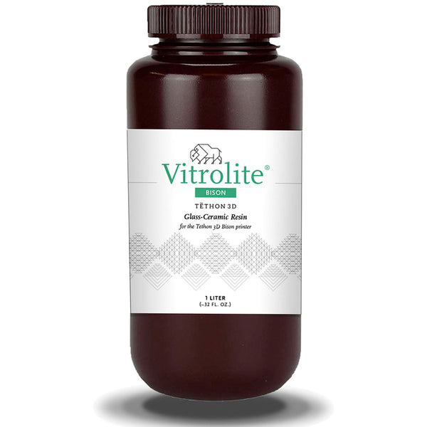Tethon 3D - Bison Vitrolite Glass Ceramic Resin– Ultimate 3D Printing Store