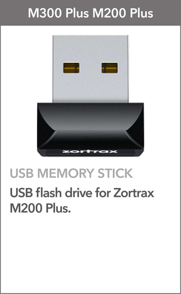 Zortrax M200 Plus / M300 Plus USB Memory Stick– Ultimate 3D Printing Store